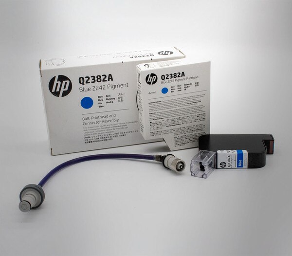 HP 2242 Blue Printhead w/ connector | Think Ink