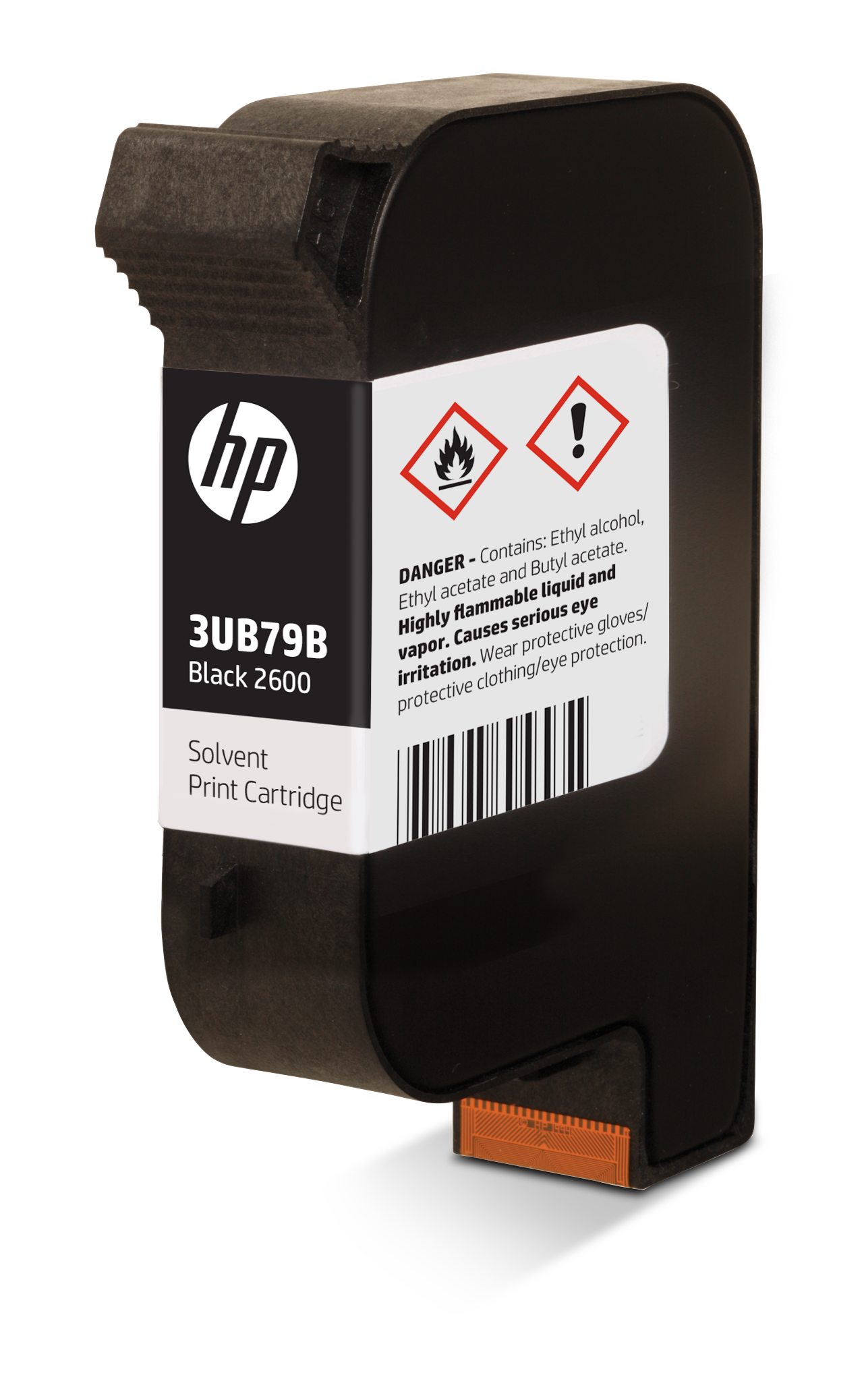 HP 2600 Solvent Black Ink Cartridge | Think Ink